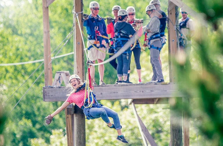 Thrilling 7-Line Zipline Tour | Brainerd Zipline Tour