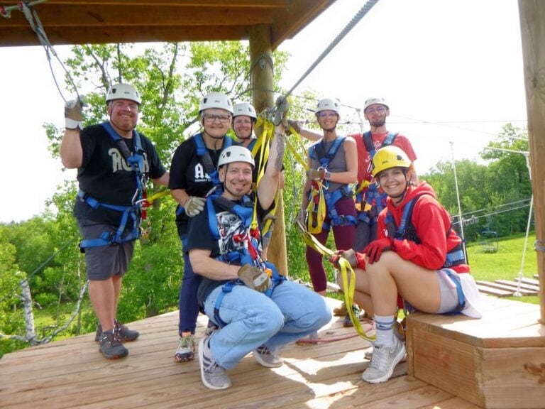 Thrilling 7-Line Zipline in Minnesota | Brainerd Zipline Tour